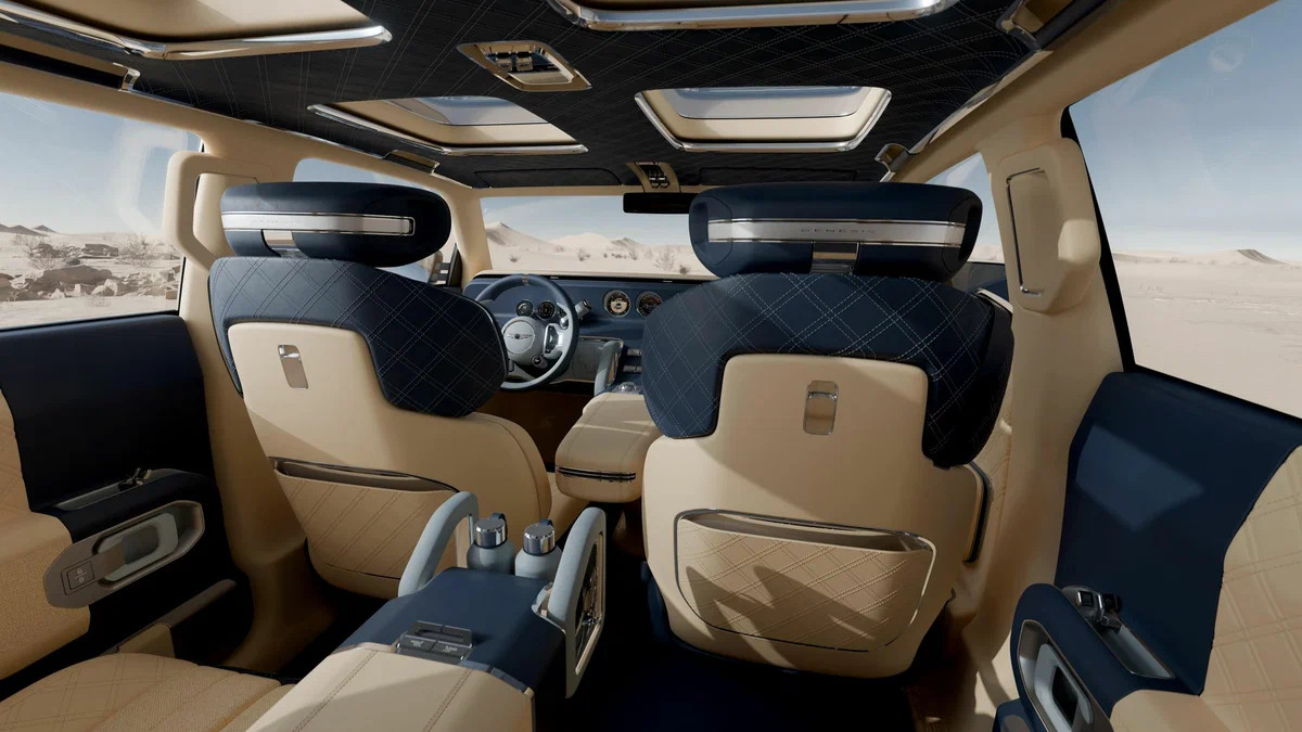Genesis Unveils Luxury SUV X Gran Equator with Retro-Style Interior ...